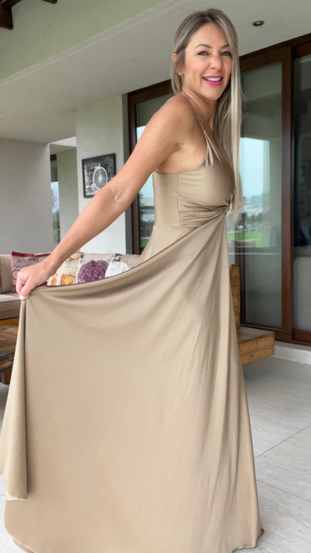 Vestido Amanda Dupont Gold